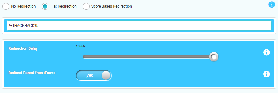 Redirection Types - eForm