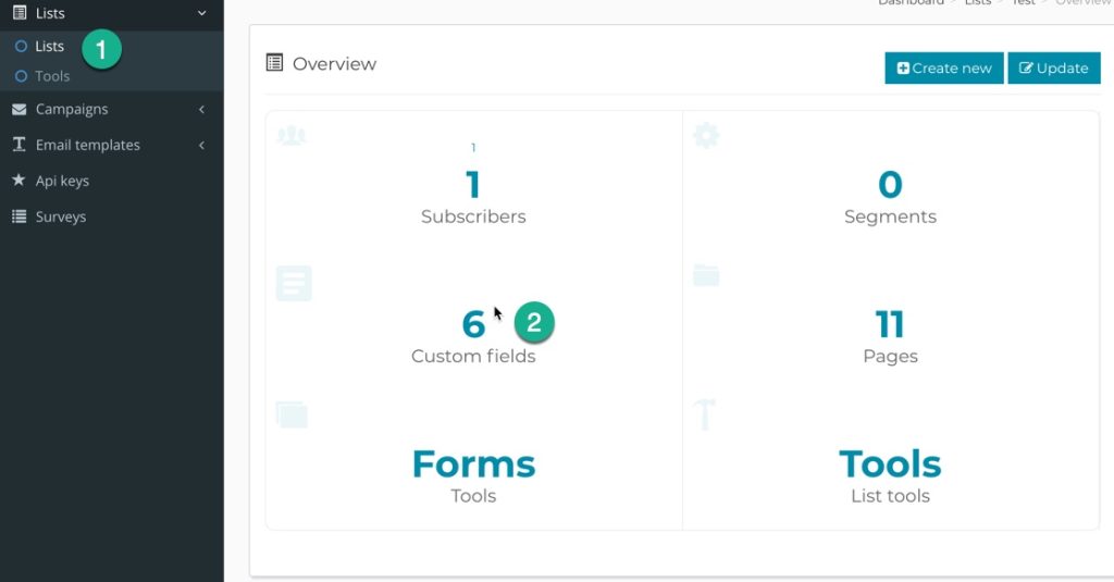 MailWizz Integration with eForm - eForm